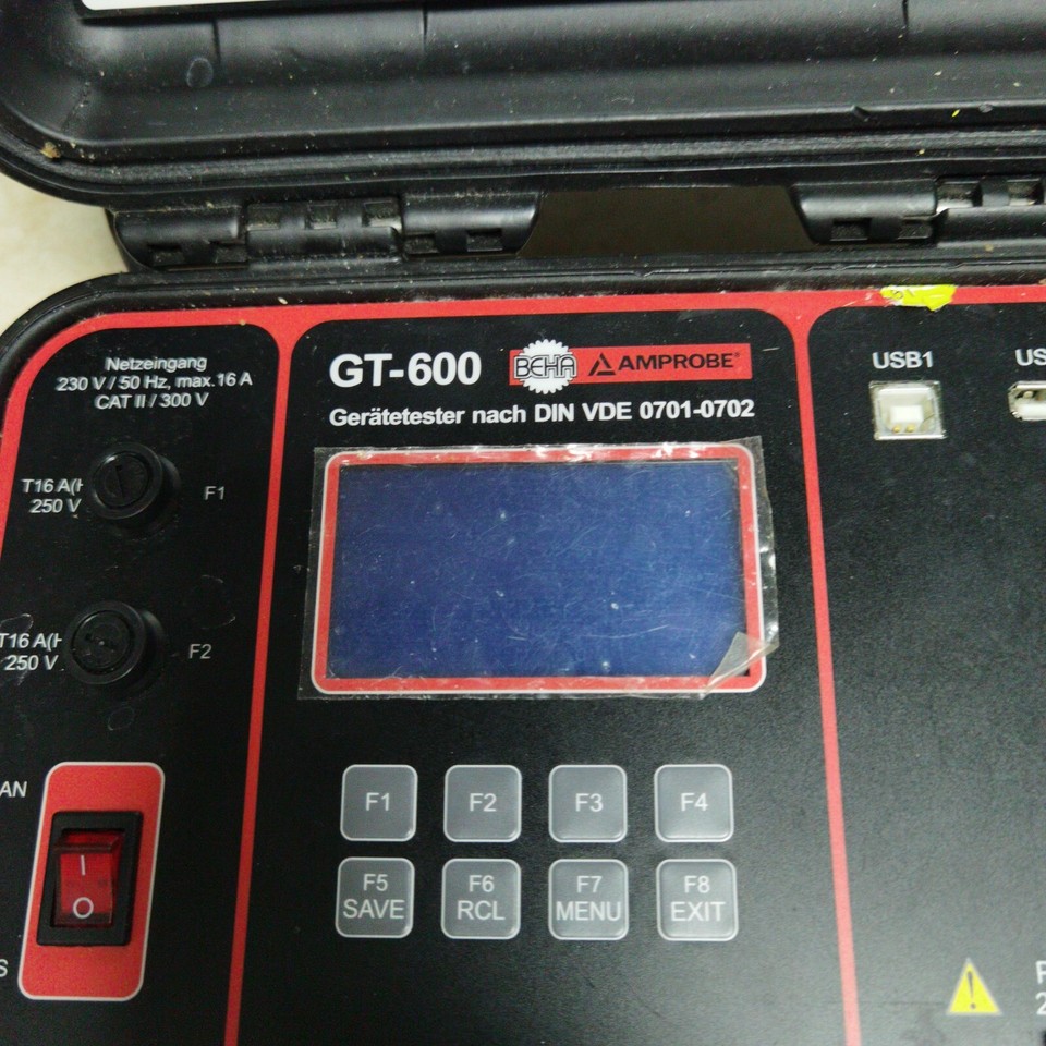 Beha Amprobe GT-600 Tester Measurement Instrument Appliance Testing ...