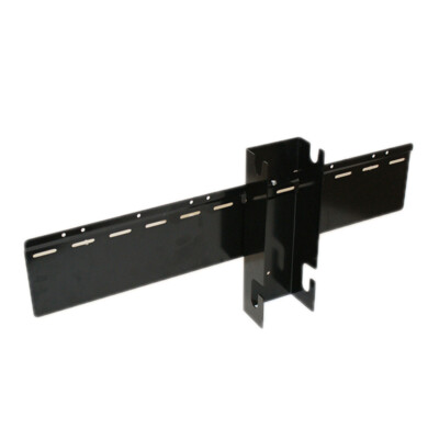 24" WALL HANGING BRACKET SYSTEM FOR 4" TF GRAVITY BINS, BLACK, WALL ...
