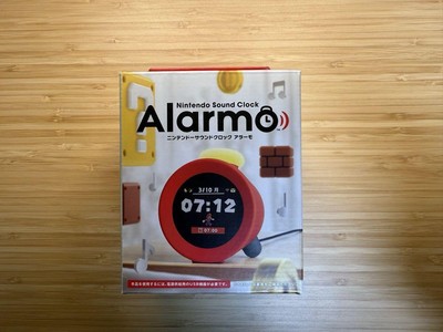 Nintendo Sound Clock Alarmo - Official Alarm Clock NEW in Box from ...