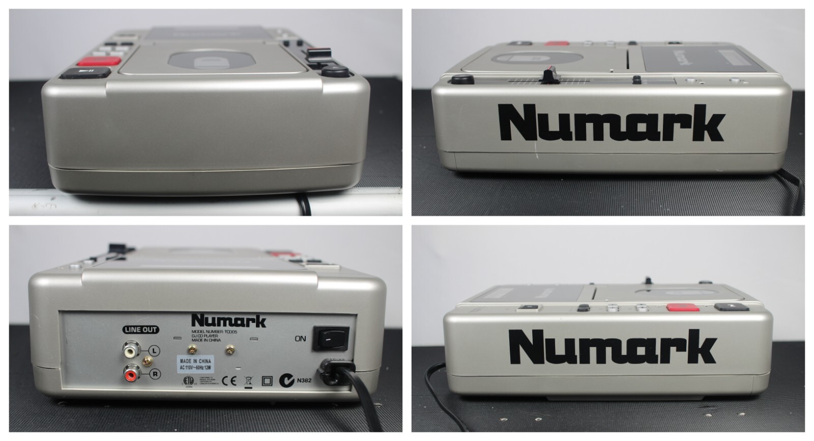 Numark MX05 Mixer 1 CD TCD05 CDJ MISSING 1 CD PLAYER (SYSTEM INCONPLETE ...