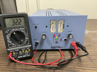 Electronic Measurements Inc. ATR 250-1 Variable Output DC Power Supply ...