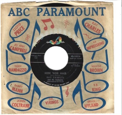 NORTHERN SOUL 45 RPM - RAY CHARLES - ABC RECORDS - "AT THE CLUB" | eBay