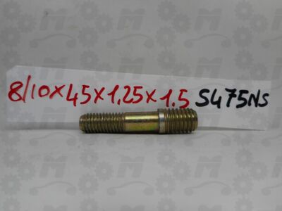 Screw Geneva threaded rod steel pronunciation diameter 8/10x45x1, 25 MM ...