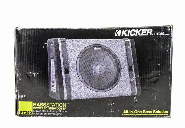 KICKER PT250 10″ Subwoofer with Built-In 100W Amplifier for sale online ...