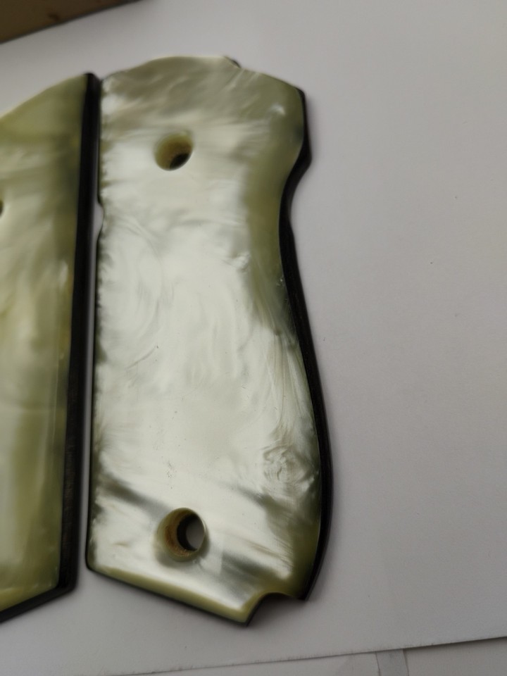 NOS Jay Scott Grips #13 Smith & Wesson 9mm 38 Master Laminated White | eBay