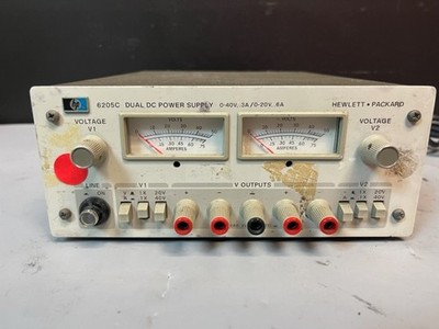 HP HEWLETT PACKARD 6205C DUAL DC POWER SUPPLY - Parts Only | eBay