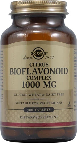 Solgar Citrus Bioflavonoid Complex 1000 mg 100 Tablets | eBay