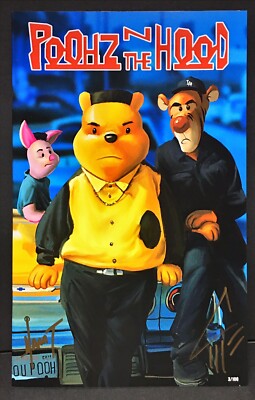 Do You Pooh/Poohz N The Hood LTD 100 2x SIGNED MARAT/JORDAN 3 of 100 | eBay