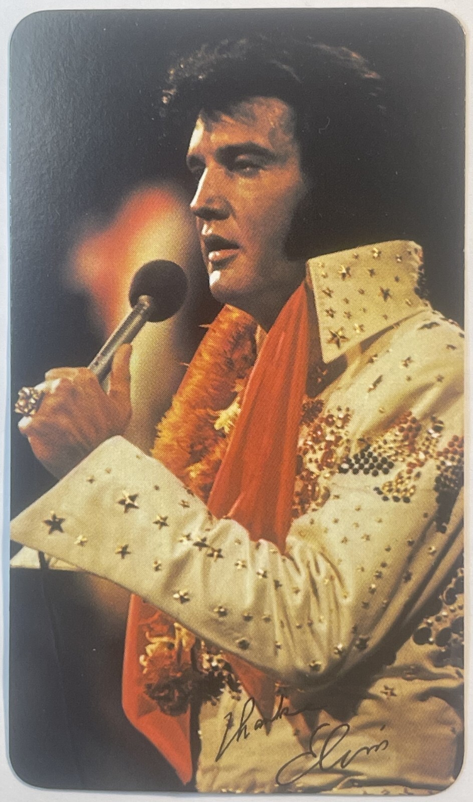 Vintage 1976 Elvis Presley Card Calendar RCA Records Memorabilia | eBay