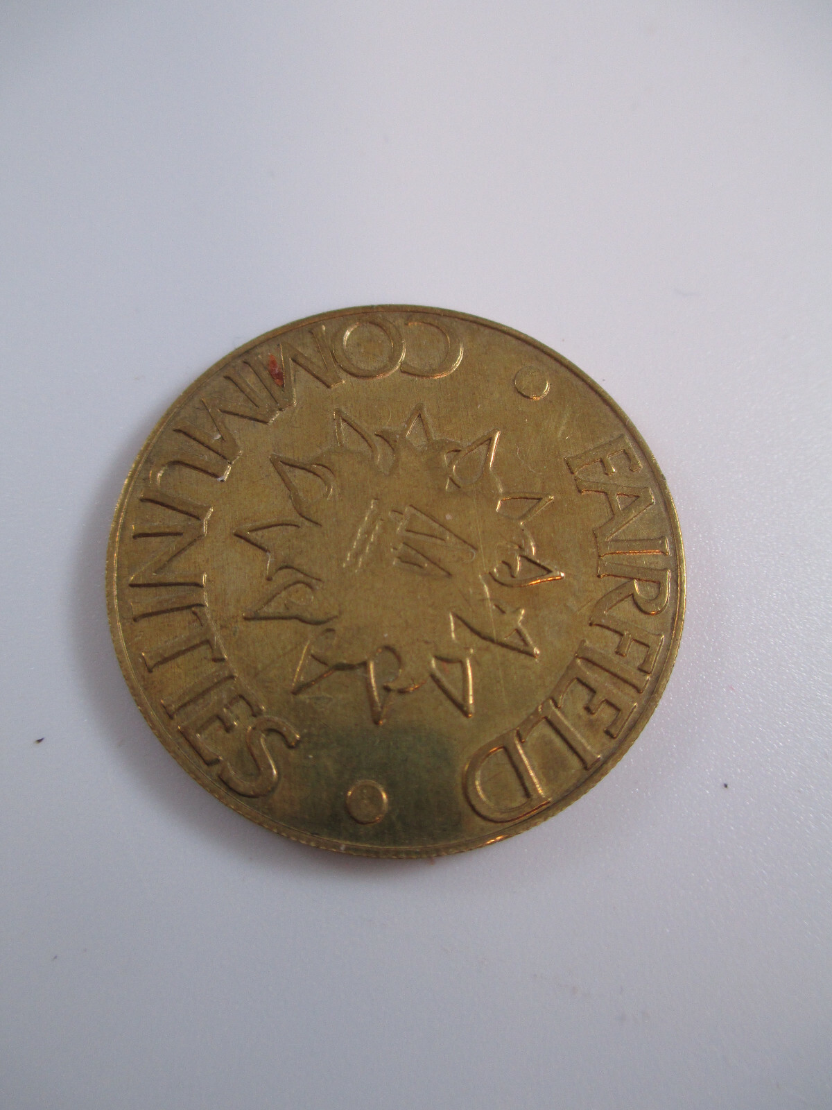 1982 World's Fair Coin Knoxville TN Brass Fairfield Communities | eBay