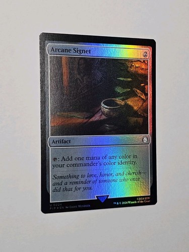 Arcane Signet Foil 0224 Universes Beyond Fallout PIP Magic MTG | eBay