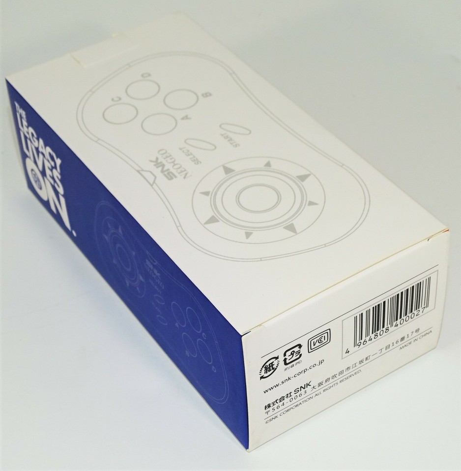 Official SNK Neo Geo Mini Pad Controller for Neo Geo Mini White | eBay