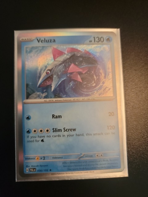 Pokémon TCG Veluza Scarlet & Violet - Paldea Evolved 056/193 Holo Holo ...