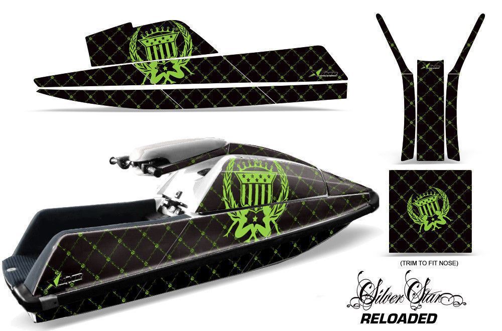 Graphic Decals Stickers for Yamaha Superjet Jet Ski Square Nose RELOAD ...
