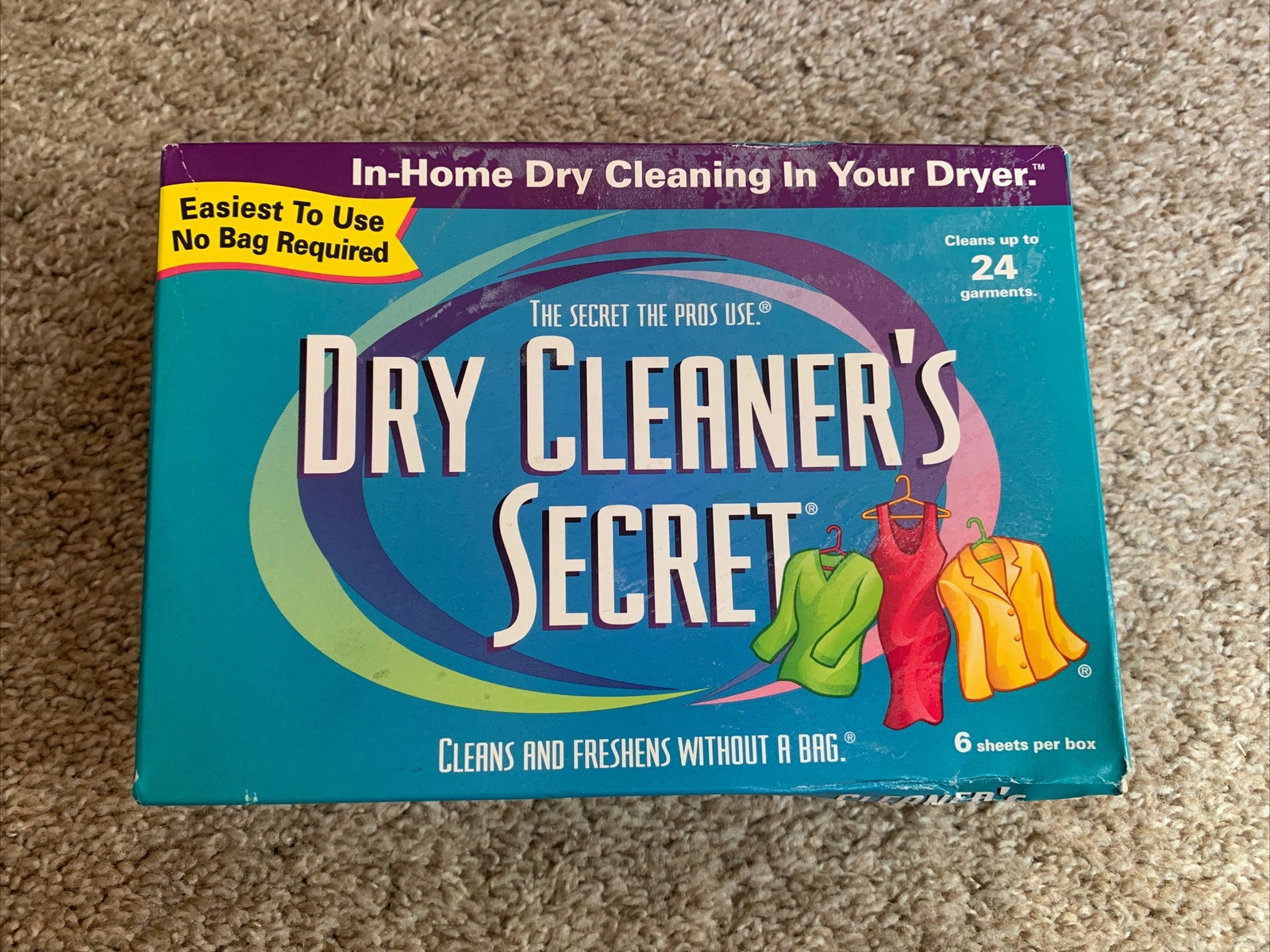 Woolite Dry Cleaner's Secret Boxes 6 Cloths Each 12 at Home for sale ...