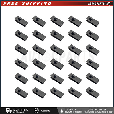 30PCS Extruded U Nut M6-1.0 Screw Size For GM: 11503715, 11609385 | eBay