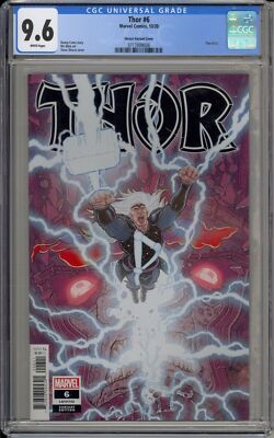 THOR #6 - CGC 9.6 - STEVE SKROCE SPOILER VARIANT | eBay