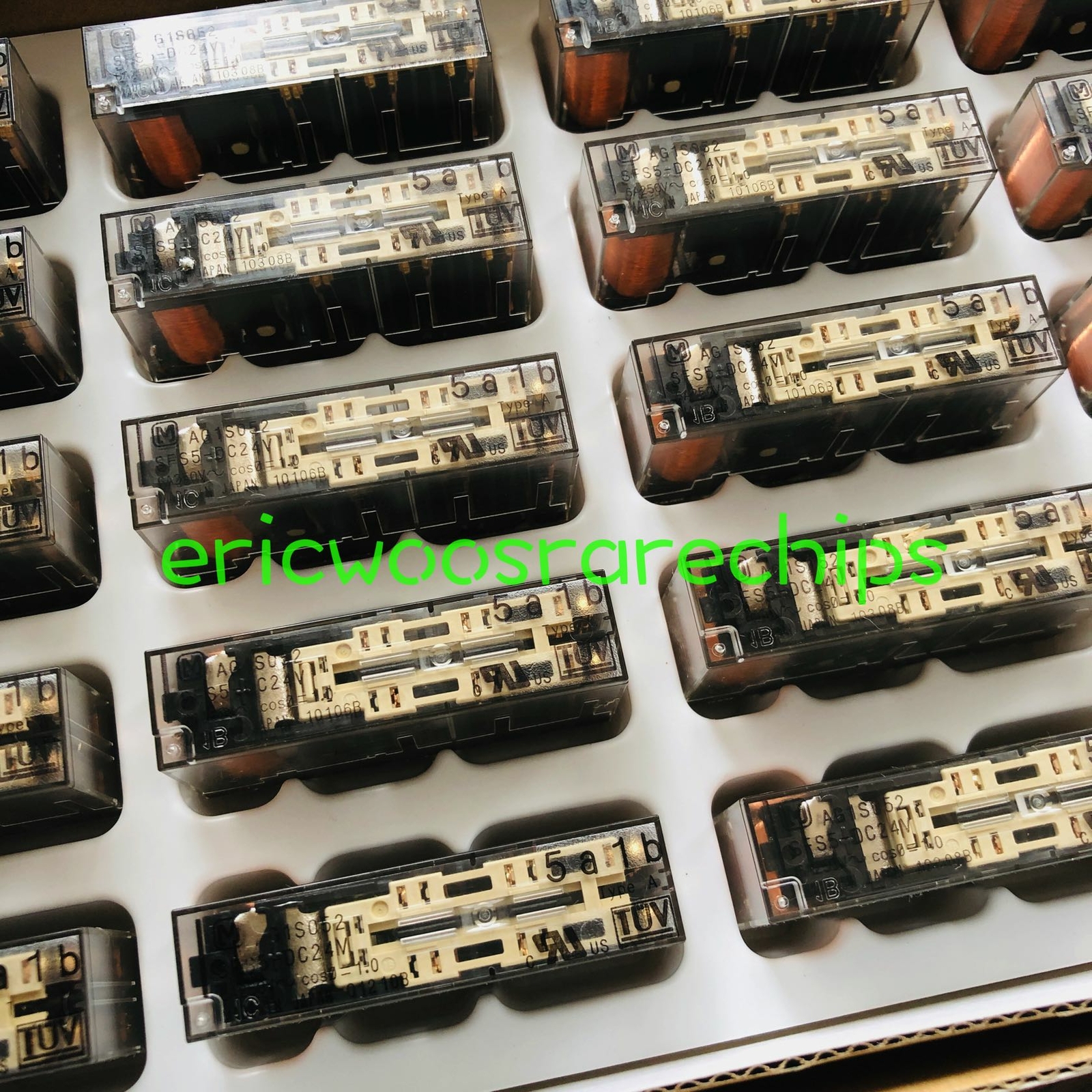 SFS5-DC24V Safety Relay 6A 250VAC 14 Pins equivalent as RF1V-5A1B-D24 x ...