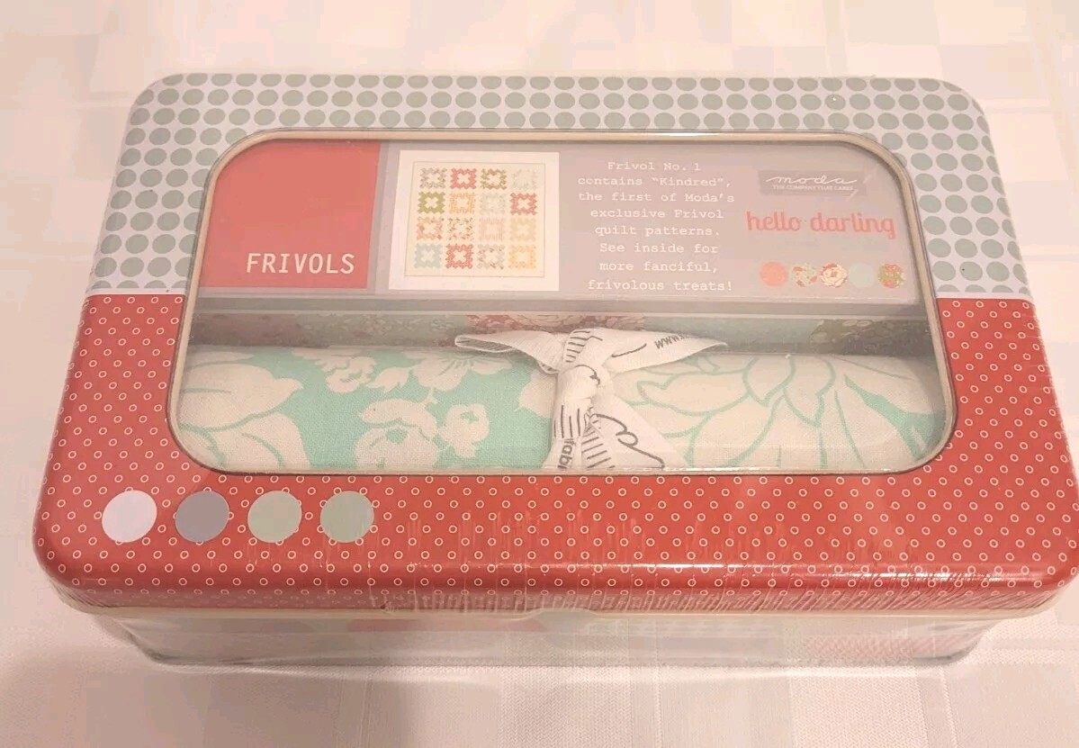 Moda Frivols Quilt 1 Hello Darling Bonnie & Camille Kindred 42x42 in ...