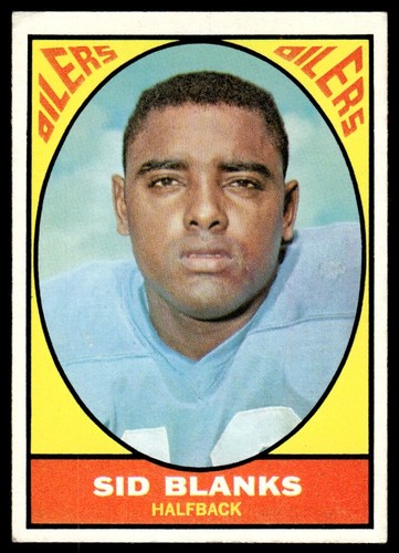 1967 TOPPS SID BLANKS B HOUSTON OILERS #51 | eBay