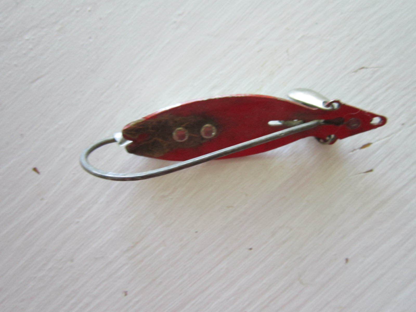 VINTAGE METAL SPRING LOADED SPINNER LURE | eBay