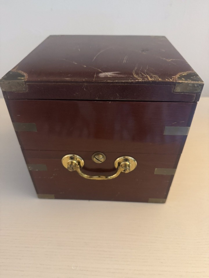 Hamilton Model 21. Ships Marine Chronometer Mounting Box. | eBay