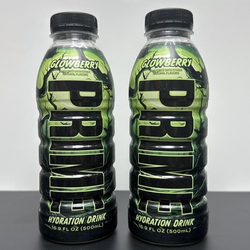 2 Pk Prime Hydration Drink Glowberry Rare Halloween Edition - New 2024 ...