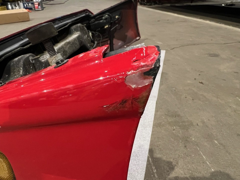 1991-1996 CORVETTE C4 FRONT BUMPER ASSEMBLY WITH REINFORCEMENT LOADED ...