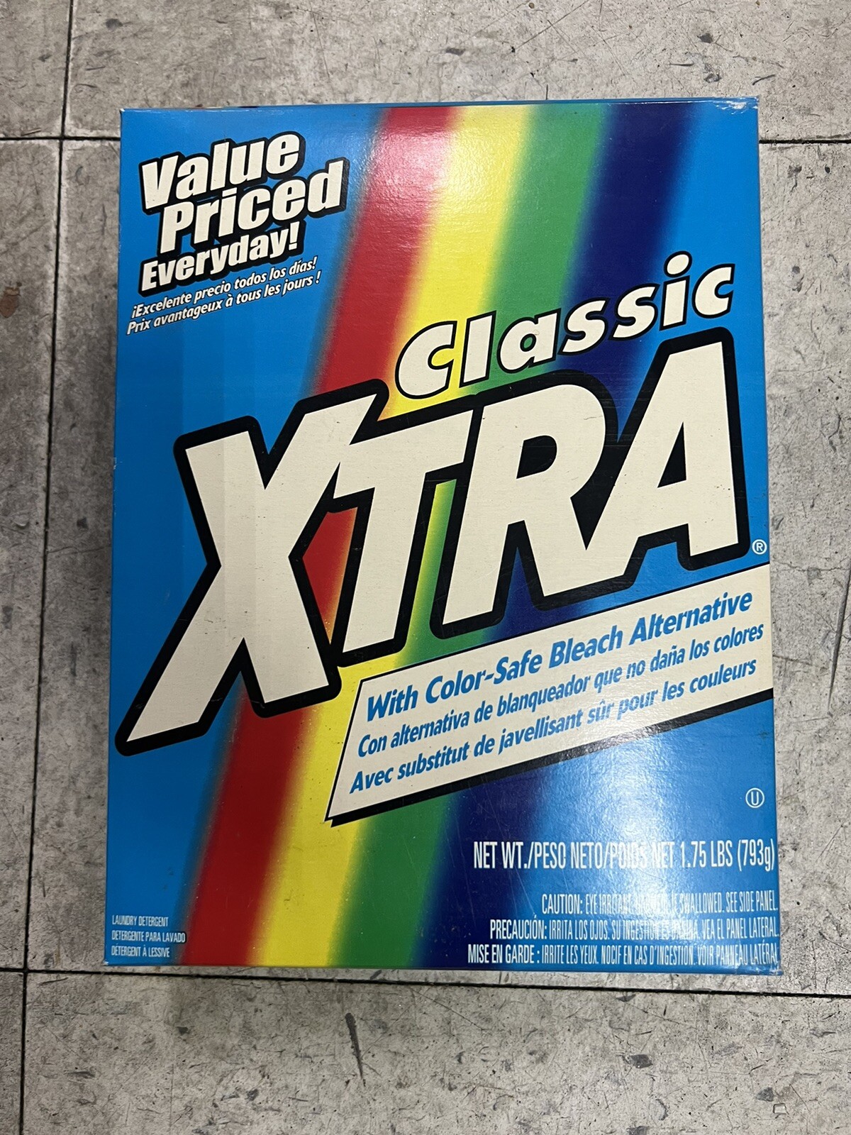XTRA Classic Xtra Powder Laundry Detergent Fresh Scent RARE ...