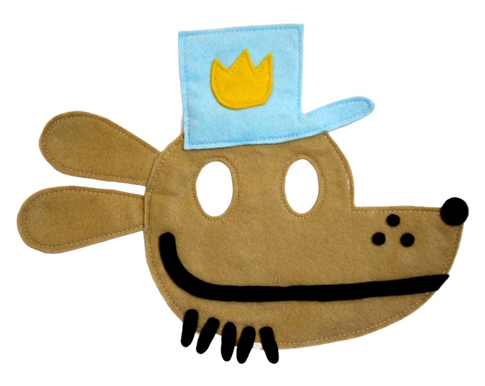 Dog Man Book Day Costume mask and paws children's gift | eBay