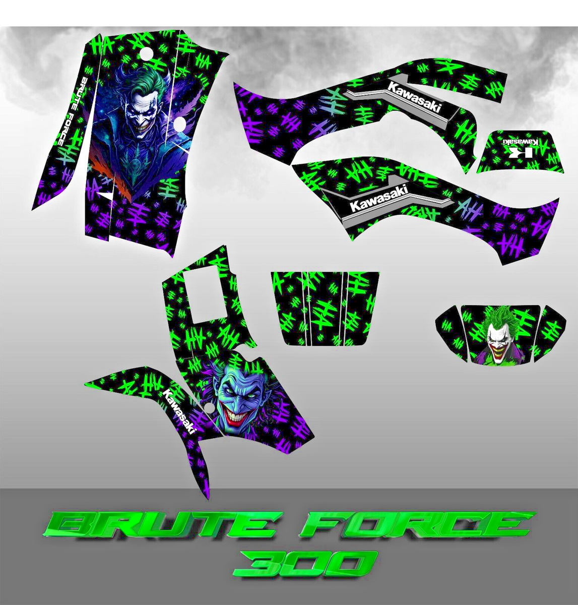 Kawasaki Brute Force Logo