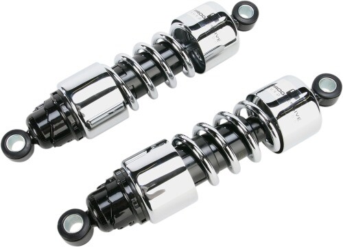 Progressive Suspension 412 Series Standard Top and Bottom Cover Chrome ...