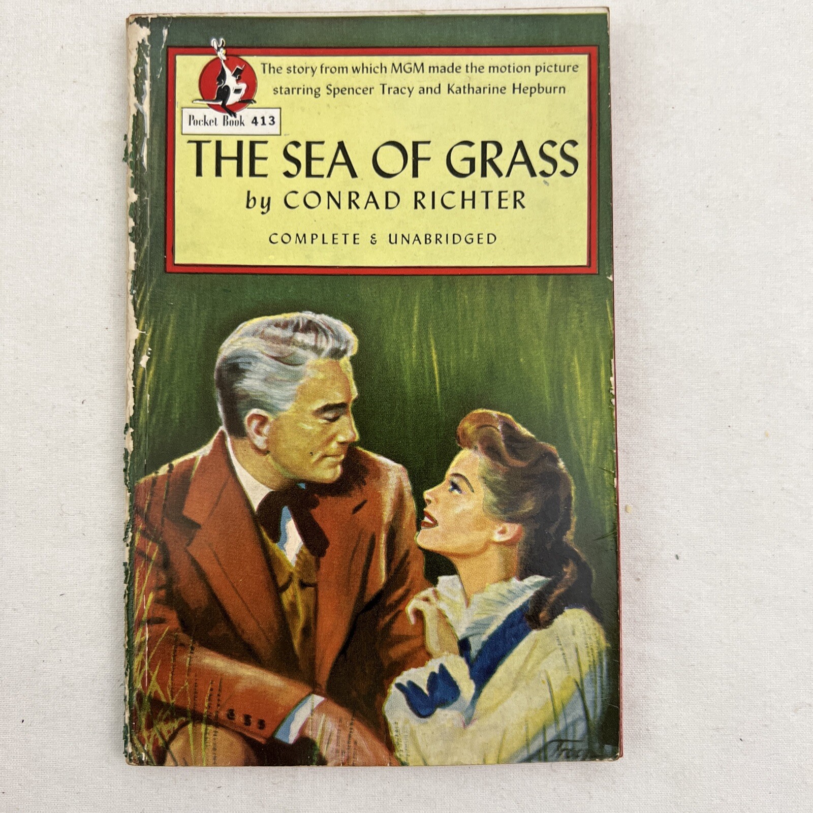 Sea of Grass by Richter, Conrad Pocket Book 413 Spencer Tracy Katharine ...