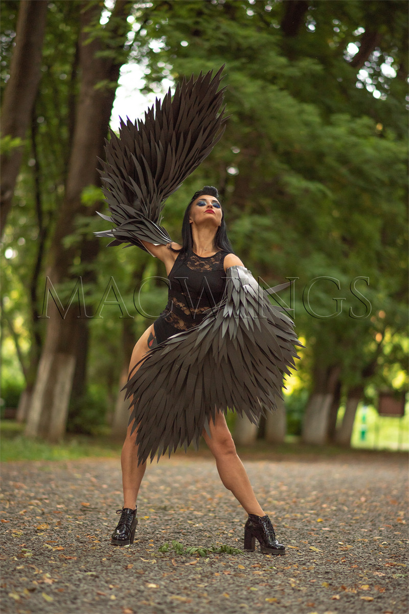 Crow Wings Costume
