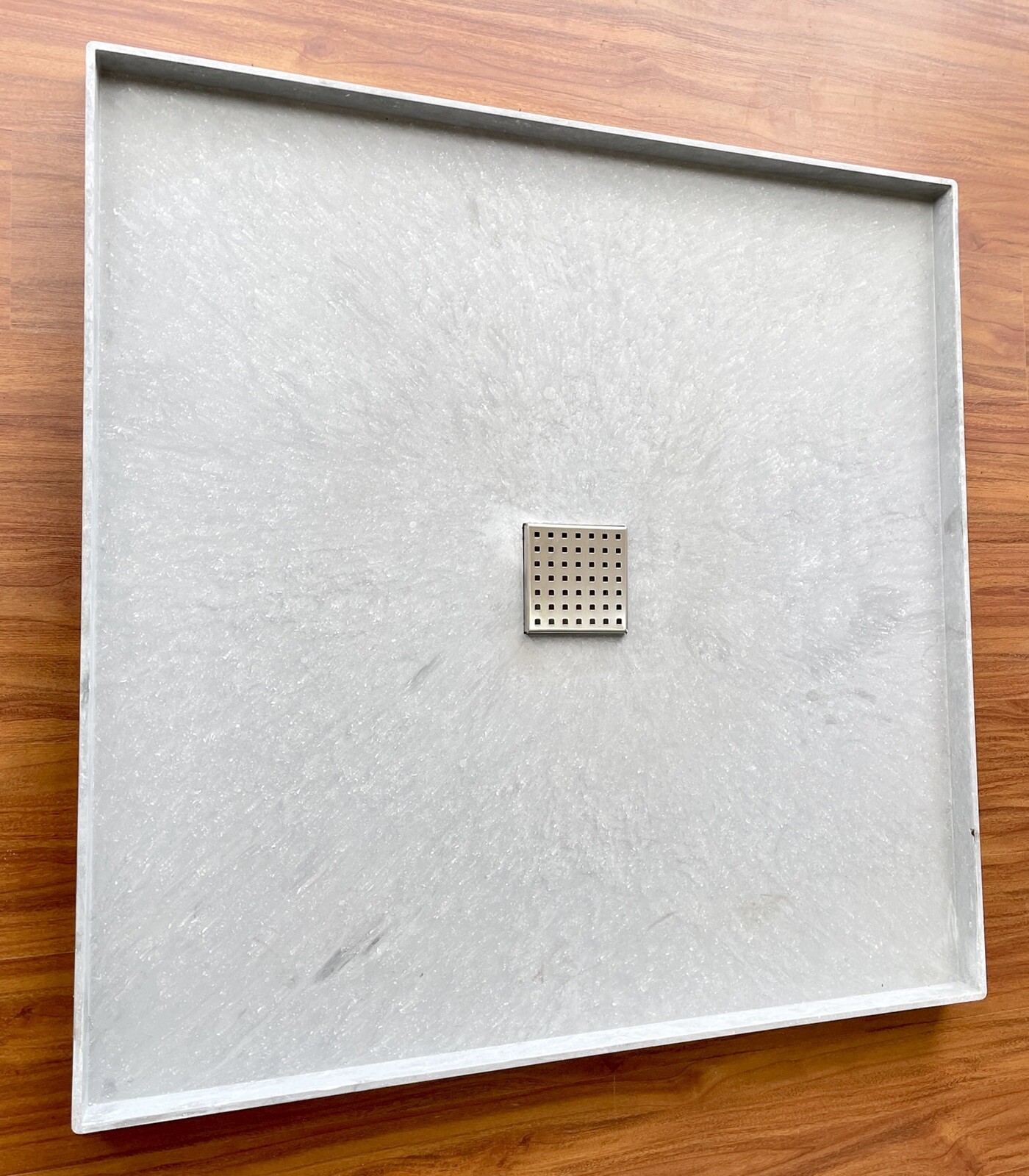 SMC Tile Tray Shower Base 995*995mm With Stainless Steel Grate | eBay
