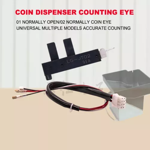 1pcs Arcade game Coin Return Motor Sensor Light Eye Count LG-JT01 LG ...