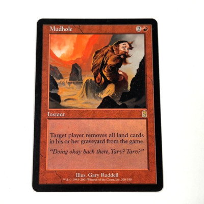 Mudhole MTG Odyssey Magic The Gathering Rare Moderate Play MP | eBay