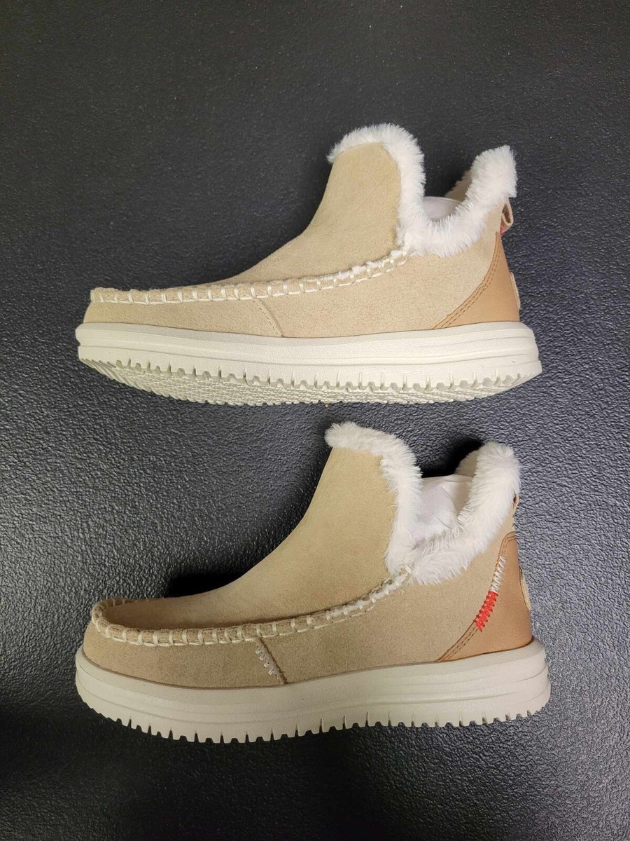 Hey Dude Women's Camden Suede Tan Shoes NIB! 2024 | eBay