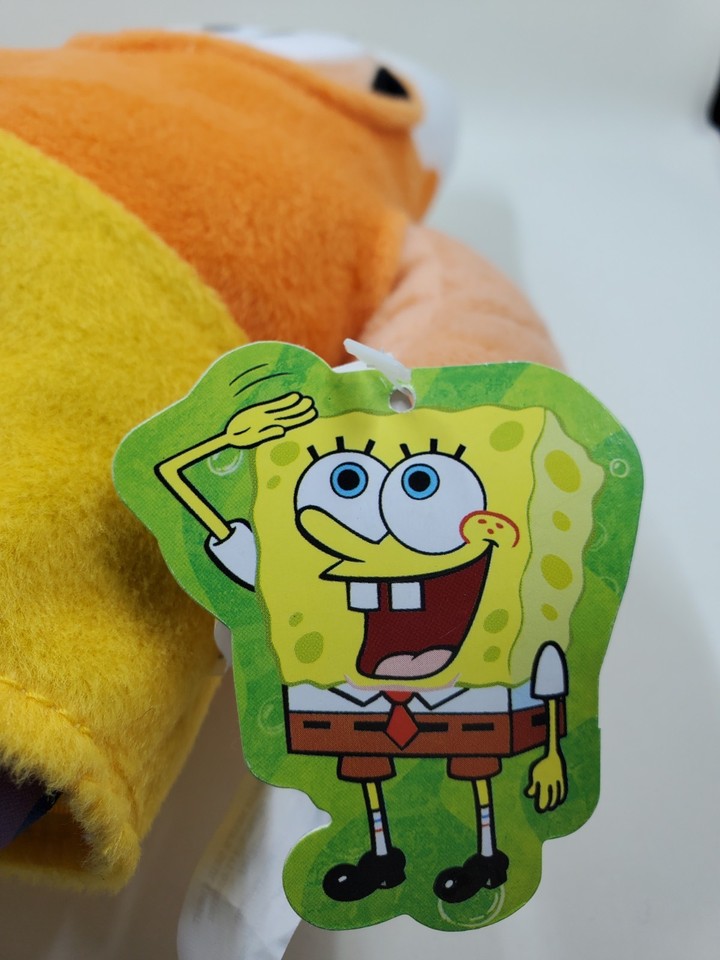 Nanco 2003 Spongebob Squarepants Patrick In Candy Corn Costume Plush ...
