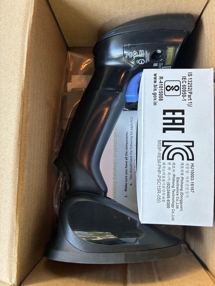 Datalogic Gryphon 2D Scanner VeriFone NEW Barcode Scanner Passport ...