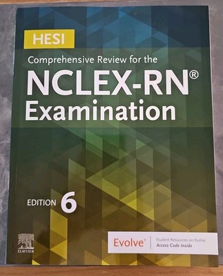 HESI Comprehensive Review for the NCLEX-RN Examination by HESI (2019 ...