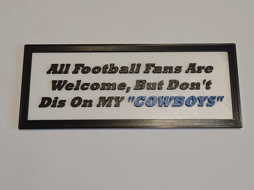 Dallas Cowboys Fan Sign, refrigerator magnets | eBay