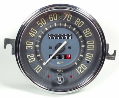VW MPH TRIP SPEEDOMETER GAUGE ISP west Beetle Bus Ghia beige ...