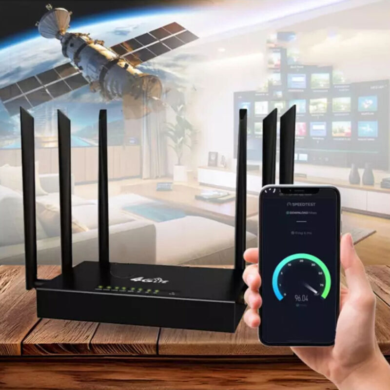Ultra Link Free WiFi Router [Unlimited Satellite Internet] with 6 ...