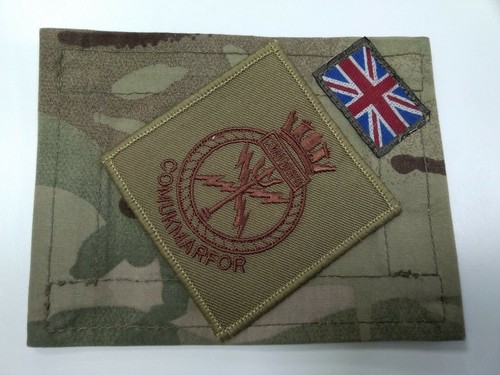 BRITISH ARMY MULTI TERRAIN PATTERN MTP BLANKING PATCH COMUKMARFOR. | eBay
