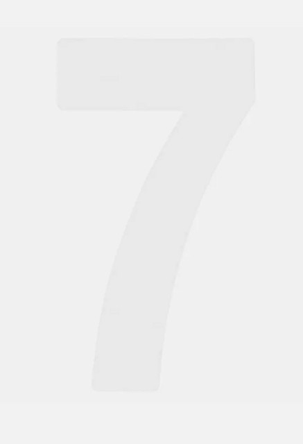 Factory Effex - 04-2567 - Pro Numbers 4in., No. 7 - White for sale ...