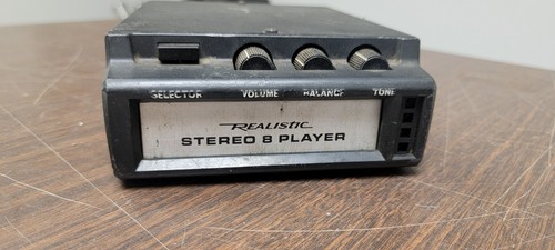 Realistic 8 Track Stereo No. 12-1819A Car radio | eBay