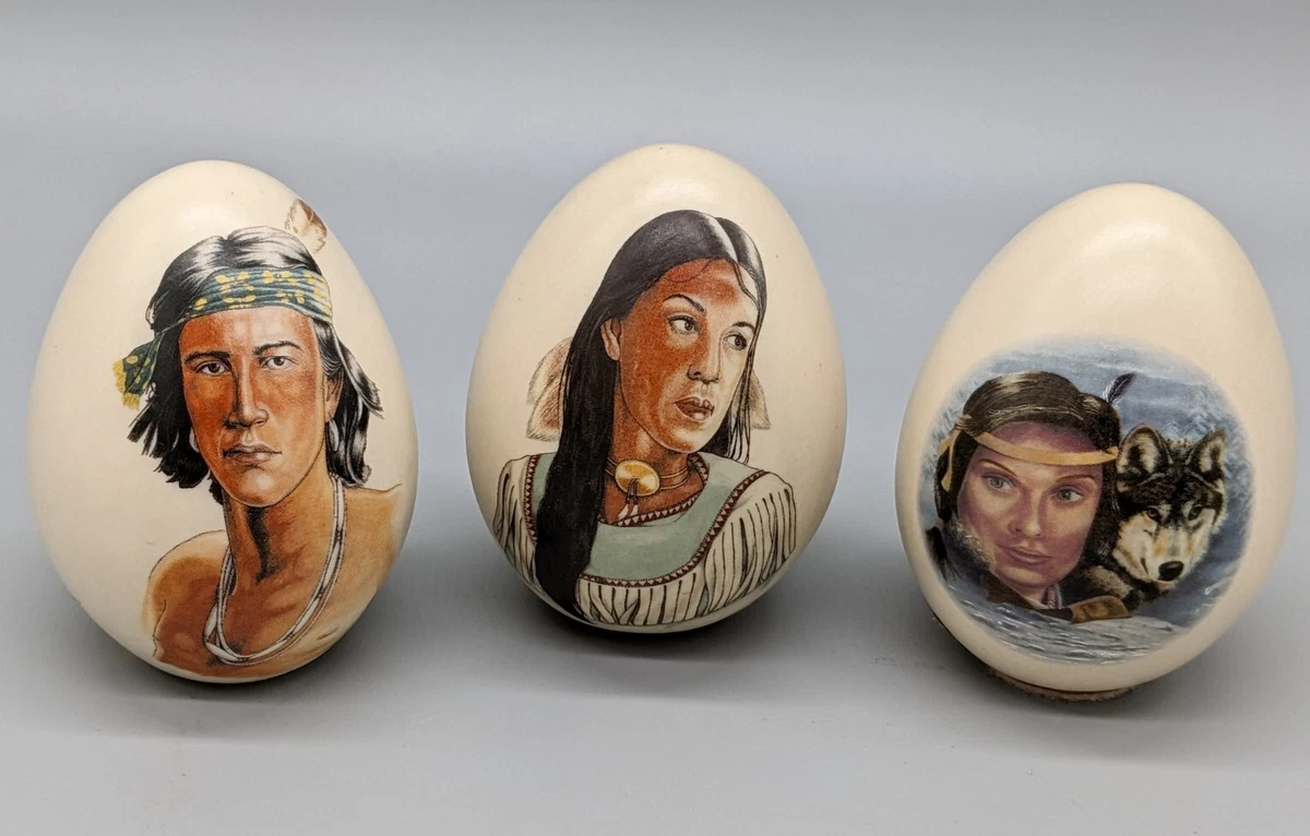 official outlet store 1.28 SALE 1980s Eggzakly Vintage Handcrafted Pair ...