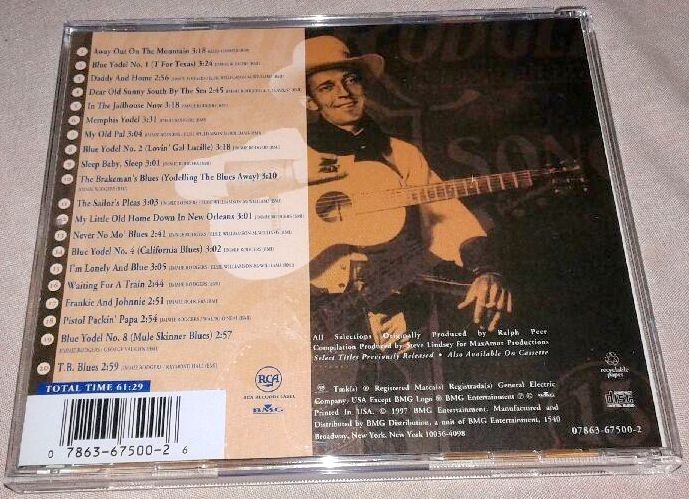 JIMMIE RODGERS-THE ESSENTIAL-CD-(Traditional Country, Yodeling) | eBay