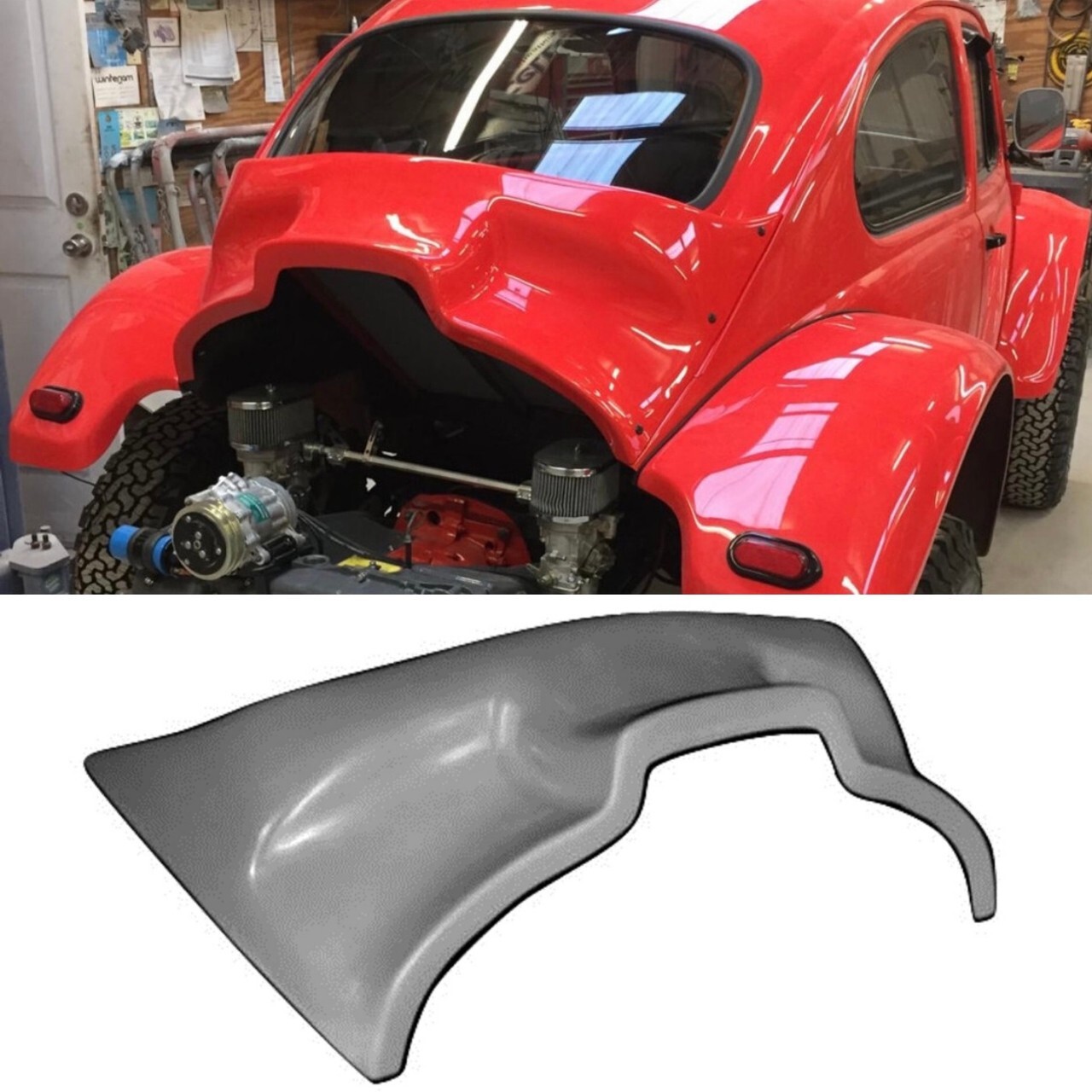 1949-1977 VW Beetle rear baja Engine Cover scoop type 1 | eBay